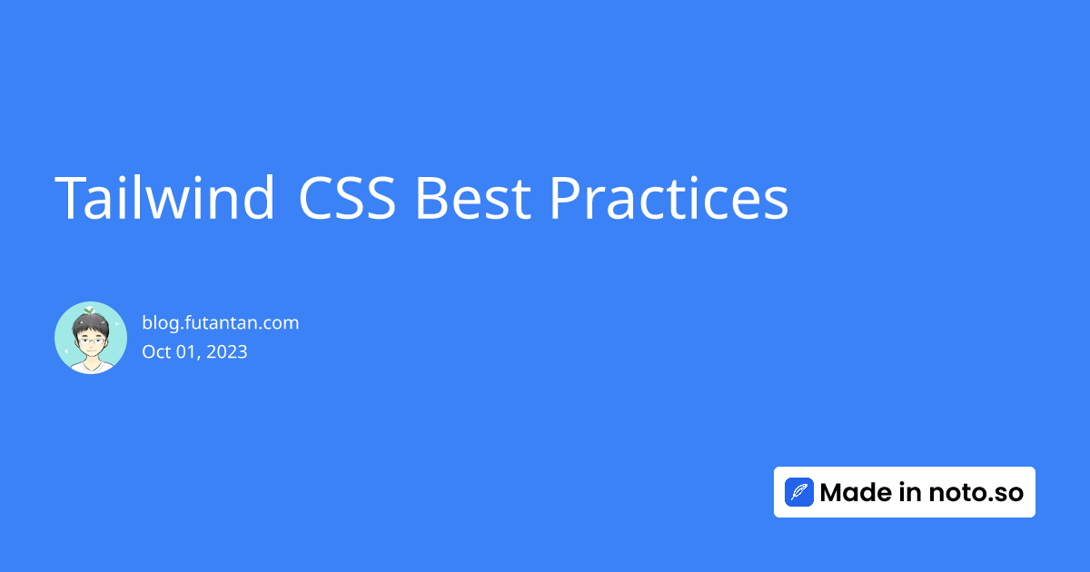 Tailwind Css Best Practices